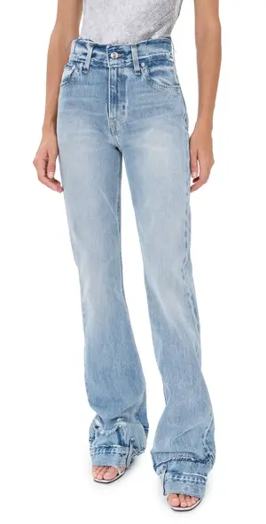 HAIKURE Flora Cut Jeans - Pollock