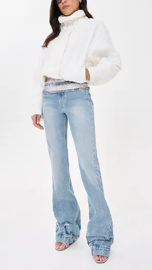 HAIKURE Flora Cut Jeans