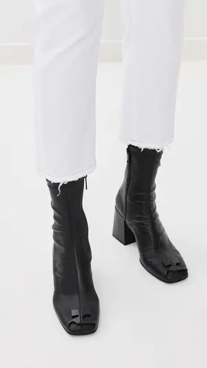 COURREGES Reedition Ac Raised Ankle Boots
