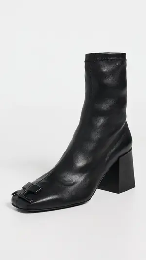 COURREGES Re-edition Ac Raised Ankle Boots - Black