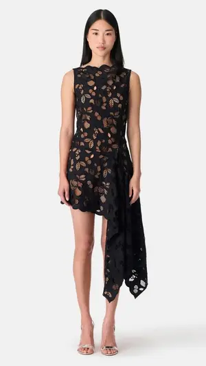 Monse Lace Asymmetrical Dress