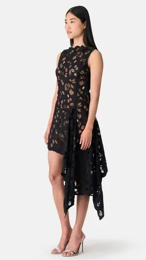 Monse Lace Asymmetrical Dress