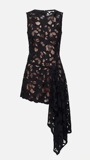 Monse Lace Asymmetrical Dress