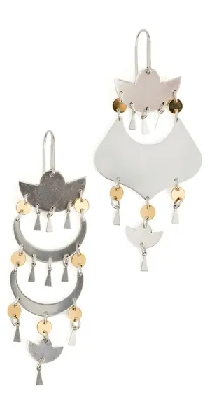Isabel Marant Étoile Asymmetric Earrings