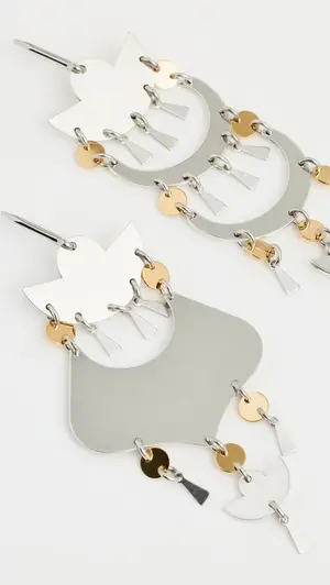 Isabel Marant Étoile Asymmetric Earrings
