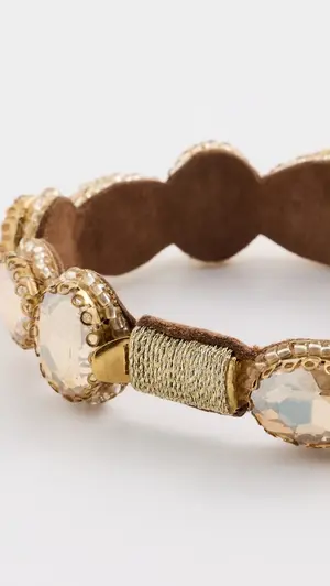 Deepa Gurnani Jordyn Crystal Embellished Bracelet