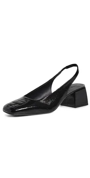 COURREGES Ac Shadow Slingback Heels