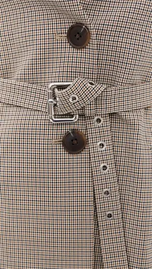 Monse Cross Lapel Vest Jacket