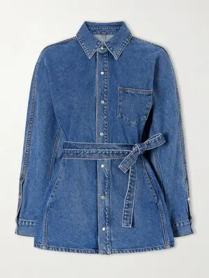 Ossou Cinch Denim Shirt