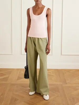 FLORE FLORE Hillie Organic Cotton-jersey Tank
