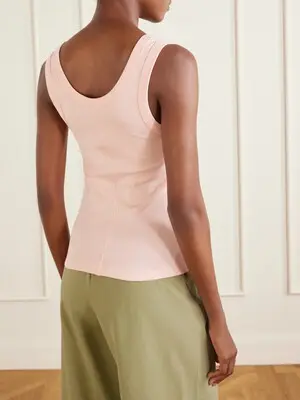 FLORE FLORE Hillie Organic Cotton-jersey Tank