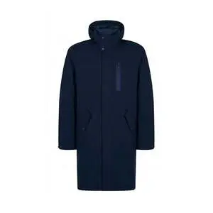 Herno Hooded Rain Coat - Blue