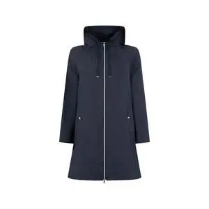 Herno Lightweight Parka Coat - Blue