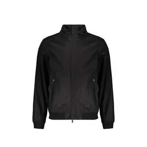 Herno Stand Collar Pocket Jacket - Black