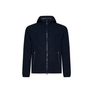 Herno Hooded Jersey Zip-up Jacket