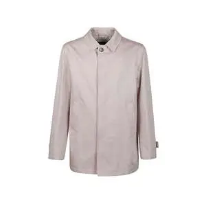Herno Single Breasted Coat - Pink