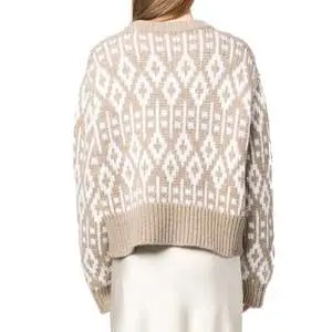 Brunello Cucinelli Jacquard C Mere Sweater