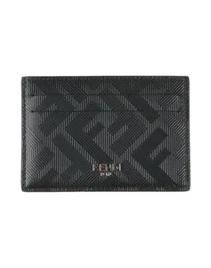 Fendi Cardholder Leather - Black