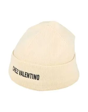 Valentino Garavani Valentino Garavani Knitted Beanie Beige