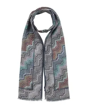 Missoni Scarf Charcoal Modal, Silk