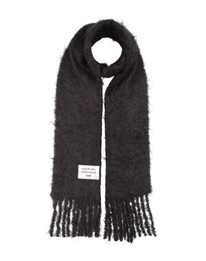 Acne Studios Scarf Mohair Wool, Wool, Nylon - Black