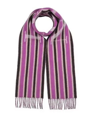 LANVIN Scarf Mauve Virgin Wool - Purple