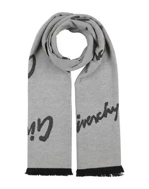 Givenchy Scarf Light Wool, Cashmere - Grey