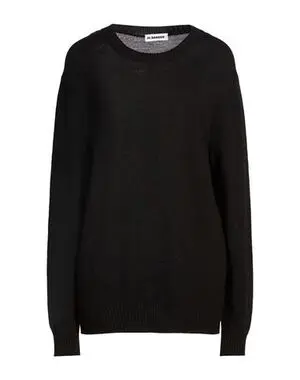 JIL SANDER Sweater Size Virgin Wool - Black