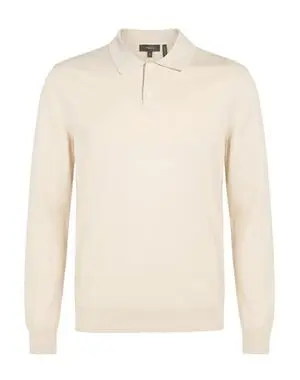Theory Sweater Cream Size Viscose, Polyester - White