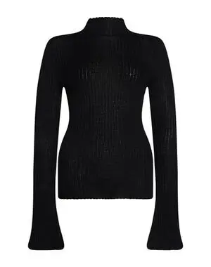 CRUNA Turtleneck Size Merino Wool - Black