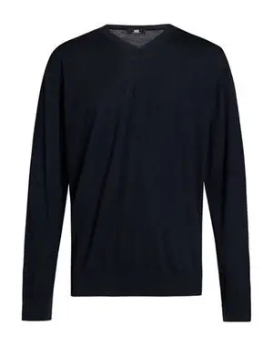 Alpha Studio Sweater Midnight Size Merino Wool - Blue