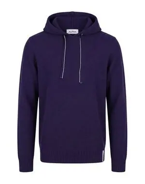 Alpha Studio Sweater Size Geelong Wool - Blue