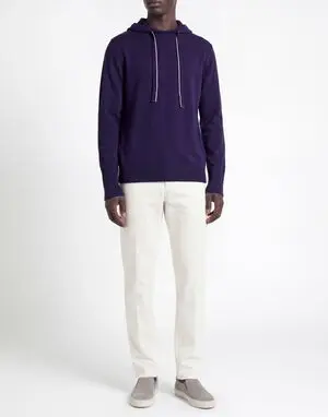 Alpha Studio Sweater Size Geelong Wool - Blue