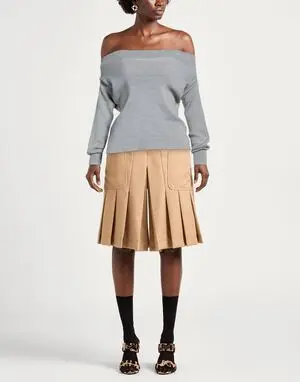 CARLA G. Sweater Light Size Wool, Acrylic