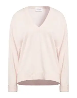 ANNA MOLINARI Sweater Blush Size Wool, Cashmere