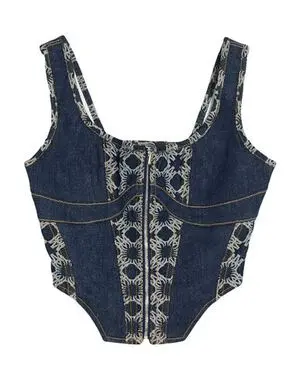 Amiri Top Size Cotton, Elastane - Blue