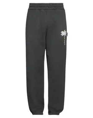 Palm Angels Pants Lead Size Cotton - Grey