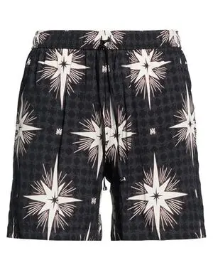 Amiri Shorts & Bermuda Shorts Size Viscose - Black