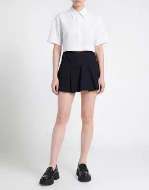 Pinko Mini Skirt Midnight Size Cotton, Elastane
