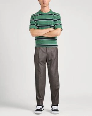 JACOB COHЁN Tailored Virgin Wool Flannel Trousers