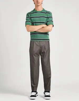 JACOB COHЁN Tailored Virgin Wool Flannel Trousers