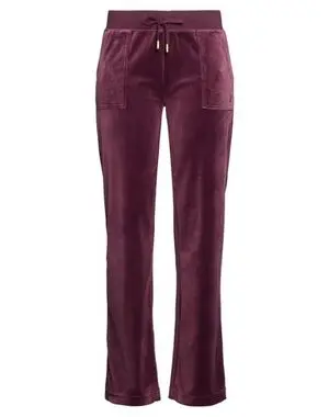 Juicy Couture Pants Burgundy Size Polyester, Elastane - Red