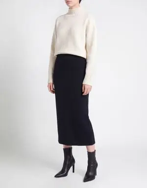Alpha Studio Midi Skirt Midnight Size Merino Wool
