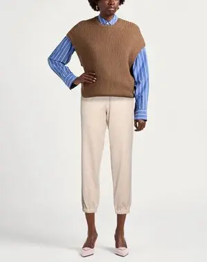 CIRCOLO 1901 Pants Size Virgin Wool - Beige