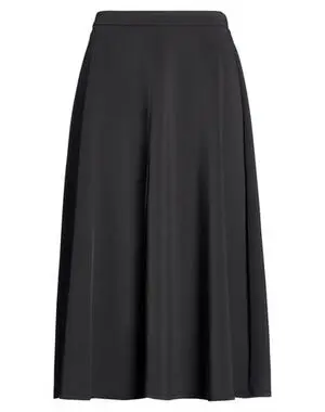 CARLA G. Midi Skirt Size Polyester, Elastane - Black