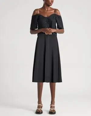 CARLA G. Midi Skirt Size Polyester, Elastane