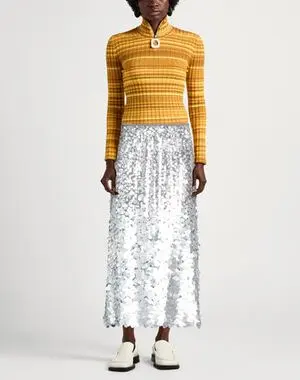 CARLA G. Midi Skirt Size Polyester, Elastane