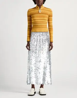 CARLA G. Midi Skirt Size Polyester, Elastane