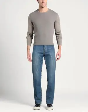 LUIGI BORRELLI NAPOLI Jeans Size Cotton, Elastane