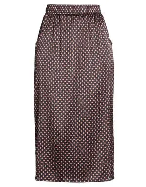 Momoni Midi Skirt Size Silk, Elastane